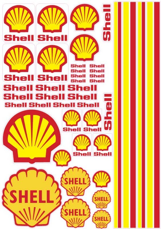 Planche Shell A4 | Little Car Addict