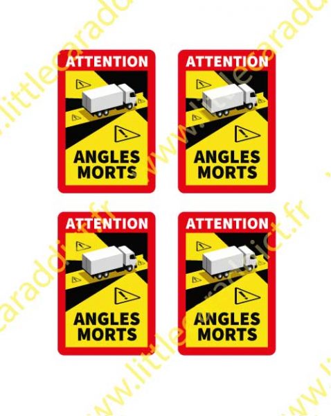 Stickers Angle Mort | Little Car Addict